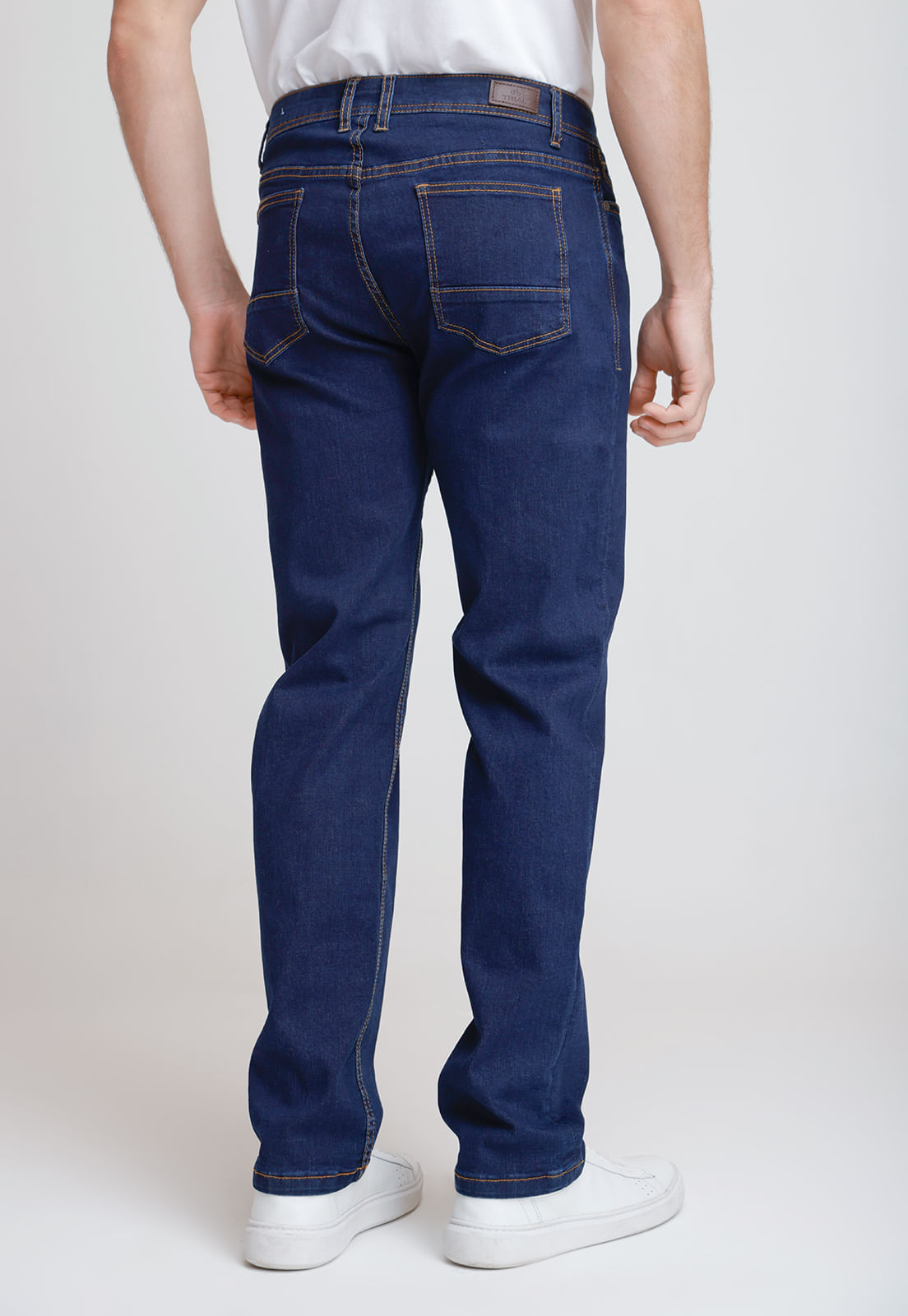 Jeans hombre Casual Regular Nadal Algodón Azul medio Trial - Trial